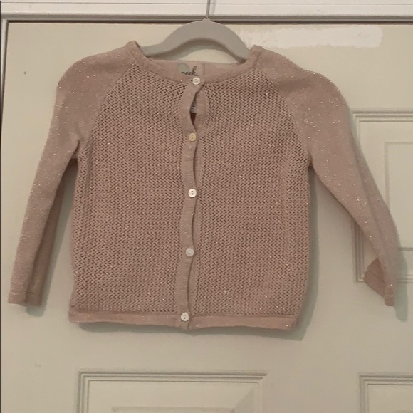 Peek | Shirts & Tops | Girls Rose Gold Cardigan Size 824mths | Poshmark